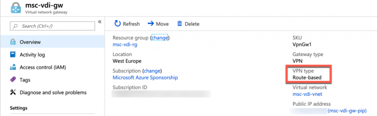 Connect UniFi Security Gateway to Azure using Site to Site VPN - Mark Scholman